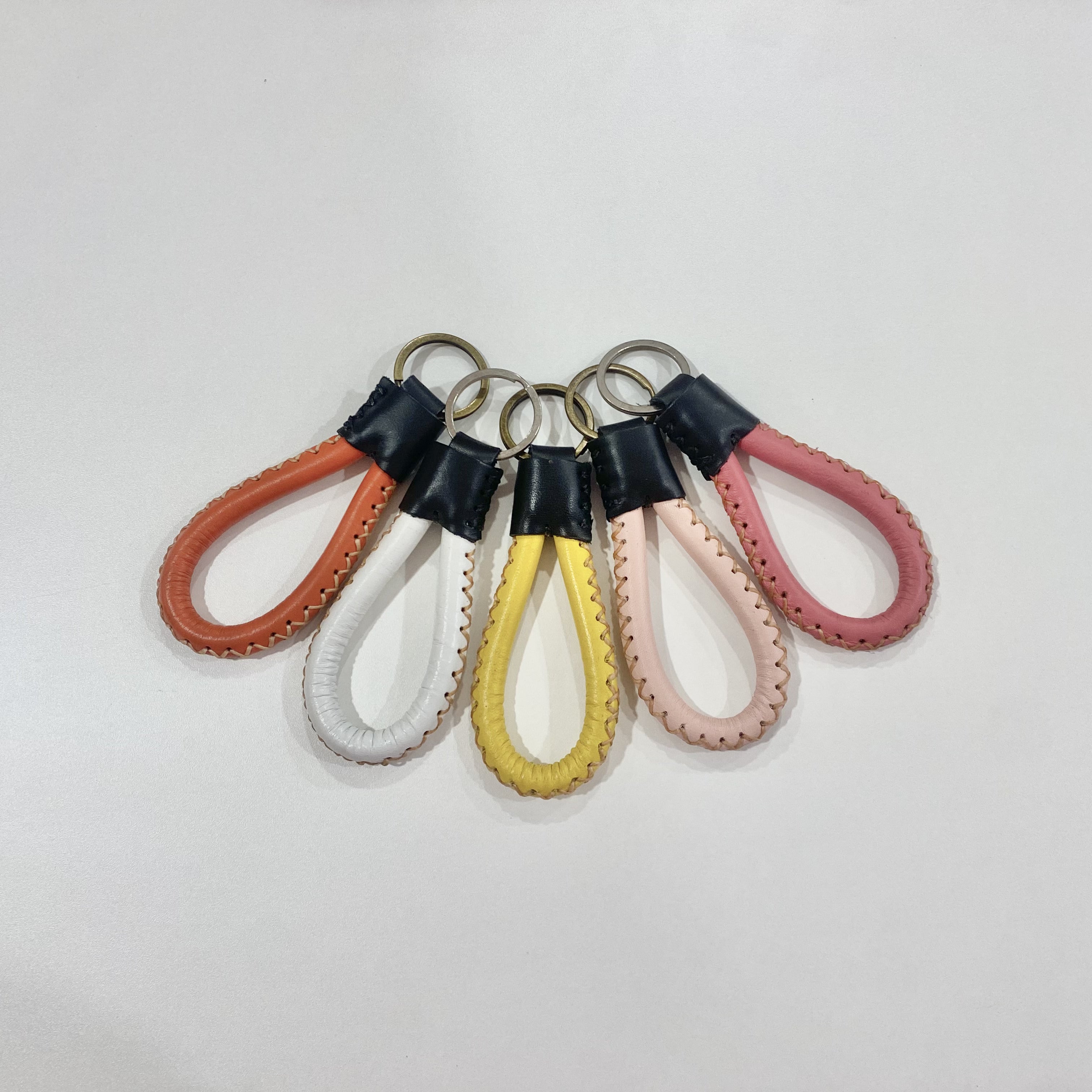 Genuine Leather Keychain | MFA The Pink Gift Shop